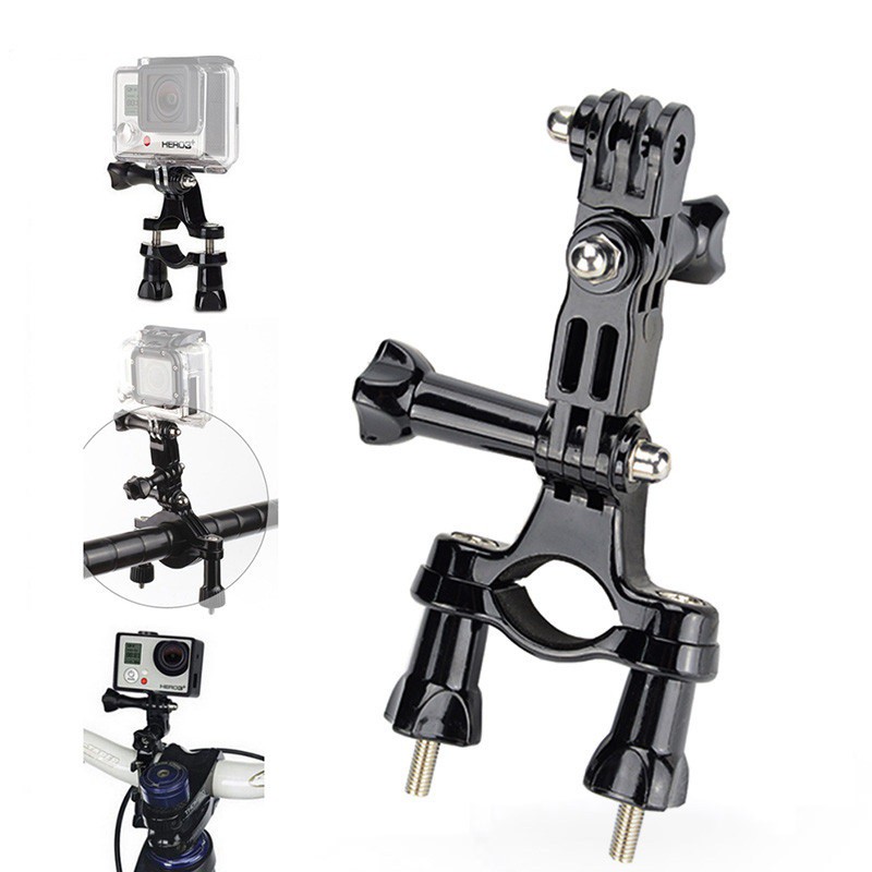 GoPro Accessories Bike Handlebar Mount with 3 Way Adjustable Pivot Arms ...