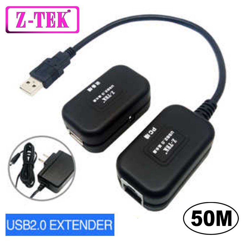 Z tek USB 2.0 EXTENDER UTP LAN (50M) แท้ 100% | Shopee Thailand