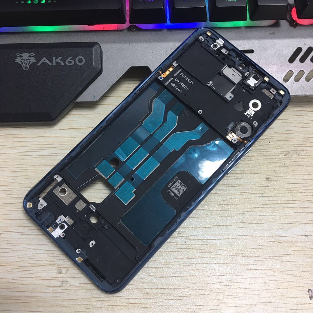 ของแท้ เคสแบตเตอรี่ กรอบกลาง ด้านหน้า LCD สําหรับ OPPO R17 pro r17pro ...