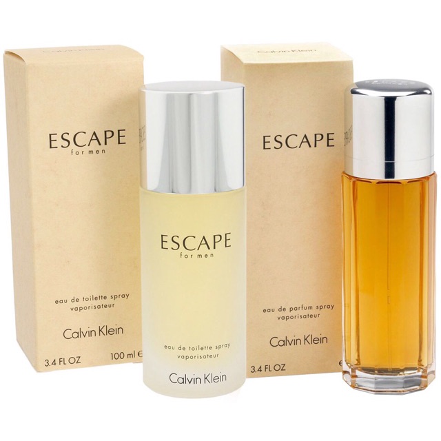 Calvin Klein CK Escape For Men, For Women 100ml ของแท้ (พร้อมกล่องซีล ...