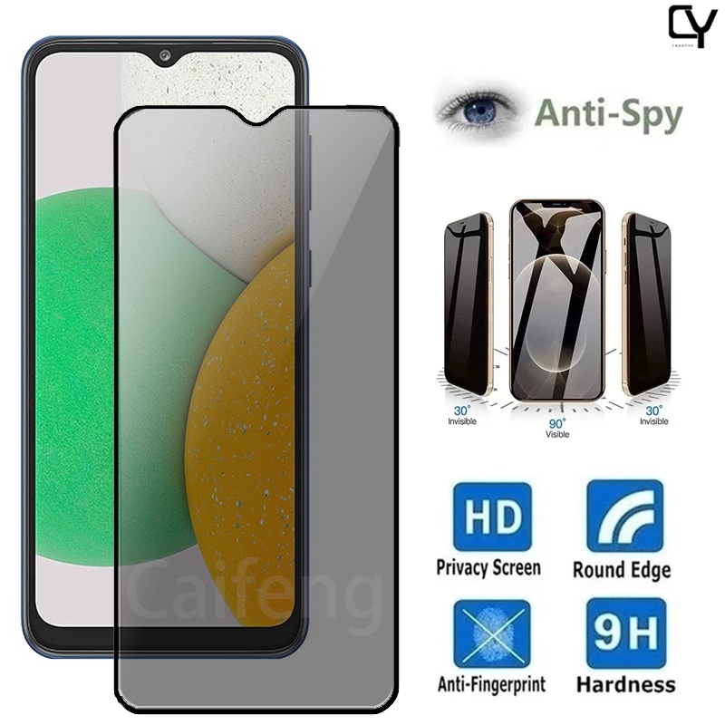 ฟิล์มกระจก เต็มจอ สำหรับ กันมองกันเสือก รุ่น Samsung ss Galaxy A56 A55 A36 A35 A16 A15 A26 A25 ...