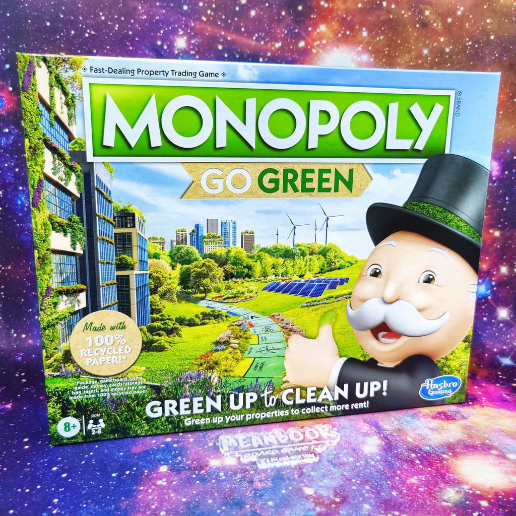 Monopoly Go Green Board Game (ของแท้) | Shopee Thailand