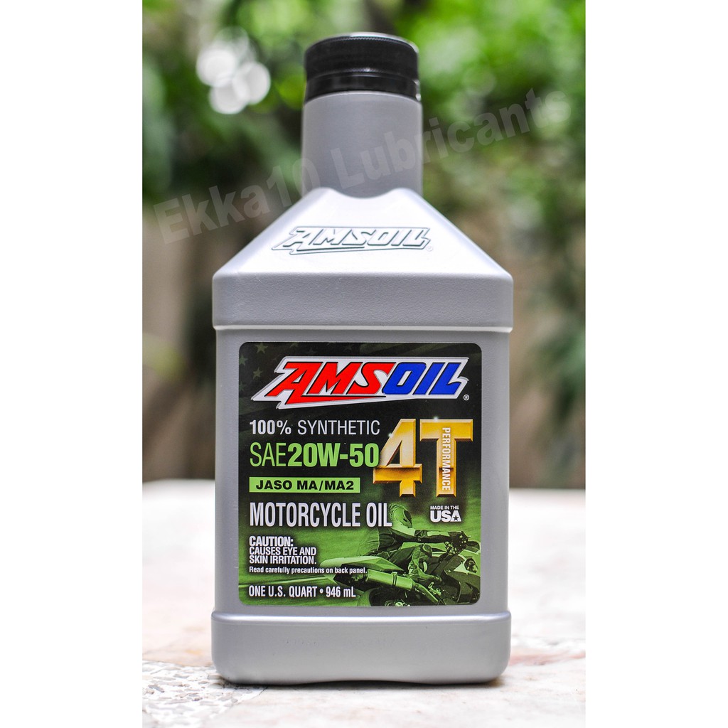Amsoil Performance 4T 20W50 สังเคราะห์แท้ 100% | Shopee Thailand