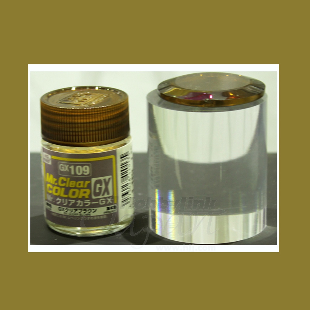 สีเครียสูตรทินเนอร์ GX109 CLEAR BROWN 18ML | Shopee Thailand
