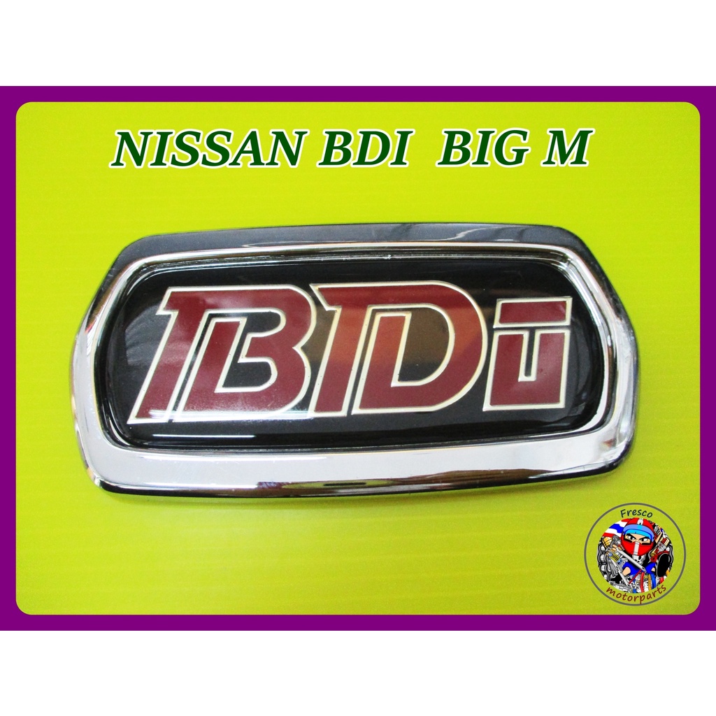 โลโก้ ติดข้างประตู - NISSAN BDI BIG M Logo Badge Emblem | Shopee Thailand