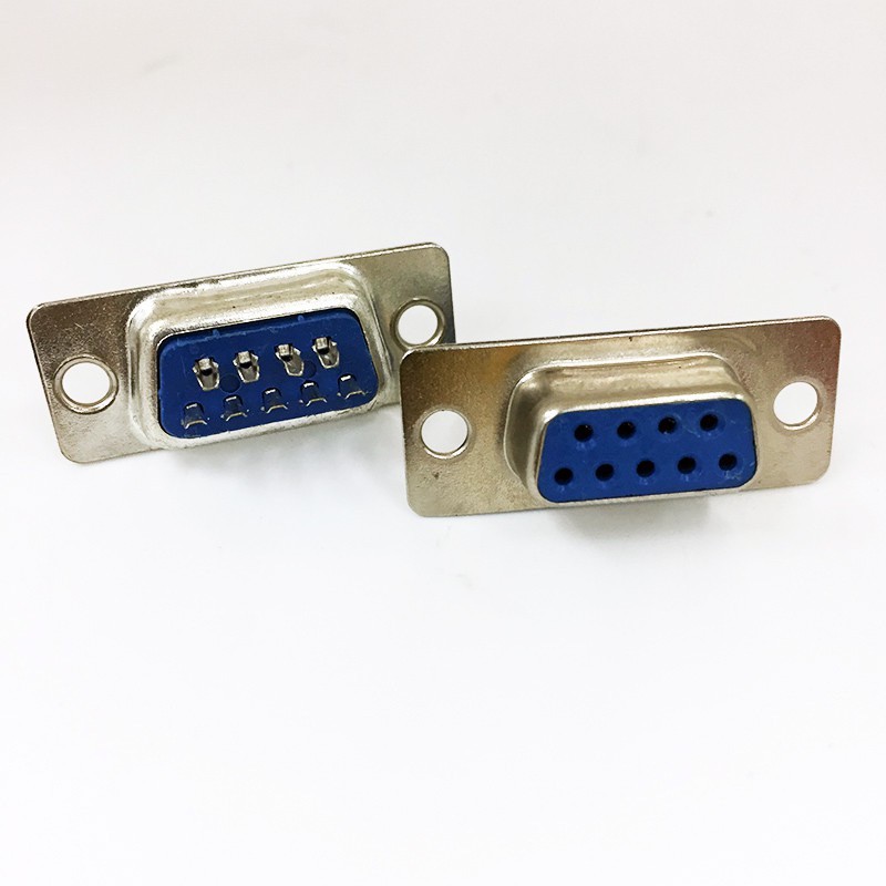 ชุดหัวประกอบ DB-9 DB9 RS232 Male Female Connector with socket D-Sub 9 ...