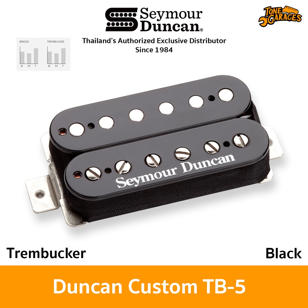 Seymour Duncan SH-5/TB-5 Duncan Custom Humbucker Trembucker ปิ๊กอัพ ...
