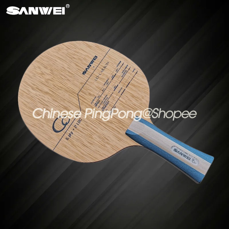 Sanwei CC CARBON ของแท้ (เวอร์ชั่นใหม่) ไม้ปิงปอง (ไม่มียาง) | Shopee ...