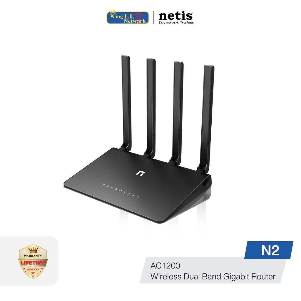 Netis (N2) AC1200 Wireless Dual Band Router | Shopee Thailand