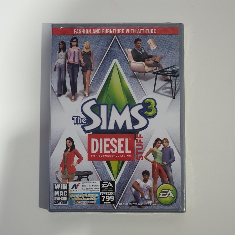 เกม The Sims 3 ภาค Diesel Stuff (ภาคเสริม)(แผ่นแท้) มือ1 เกม pc คอม EA ...
