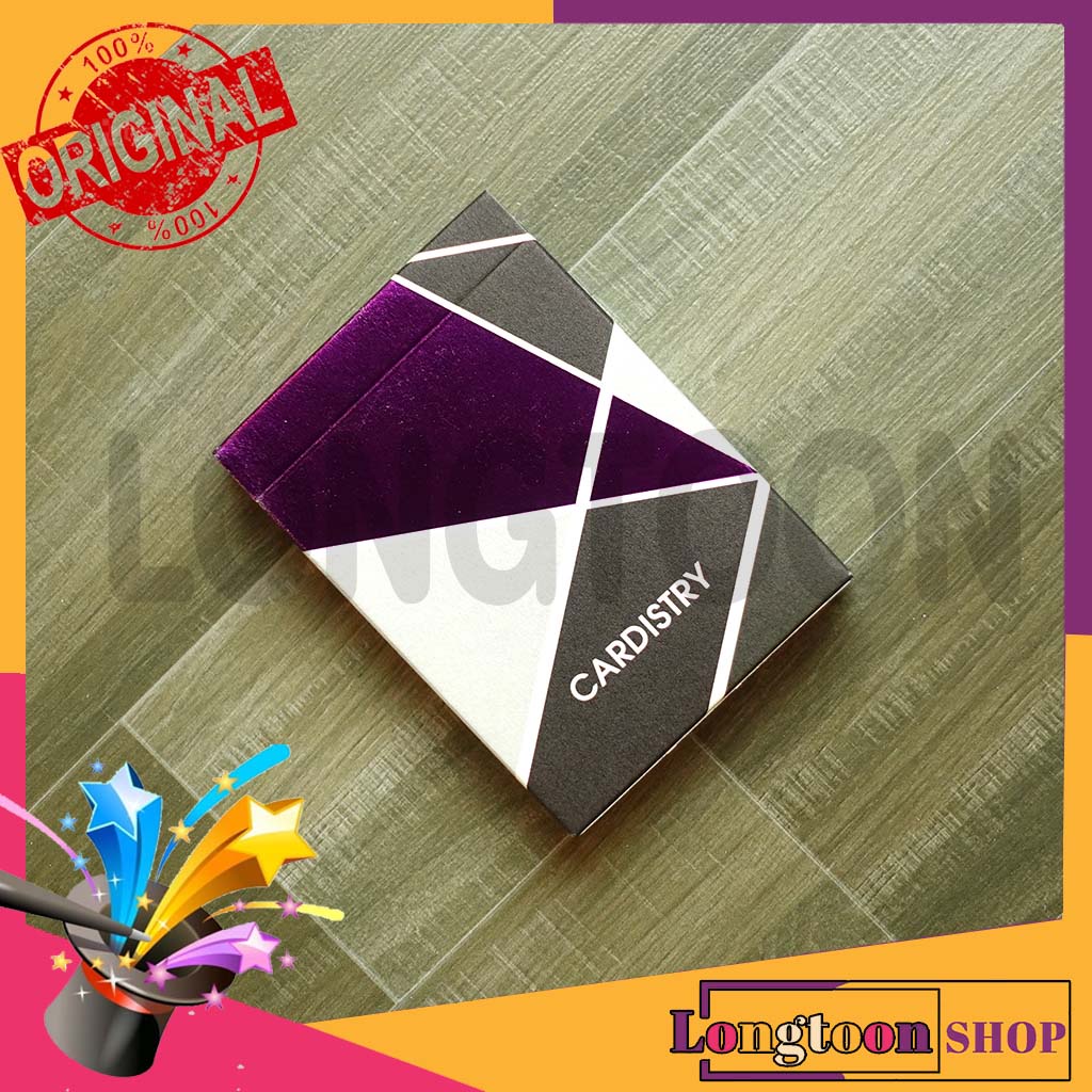 อุปกรณ์มายากล Cardistry Purple Playing Cards | Shopee Thailand