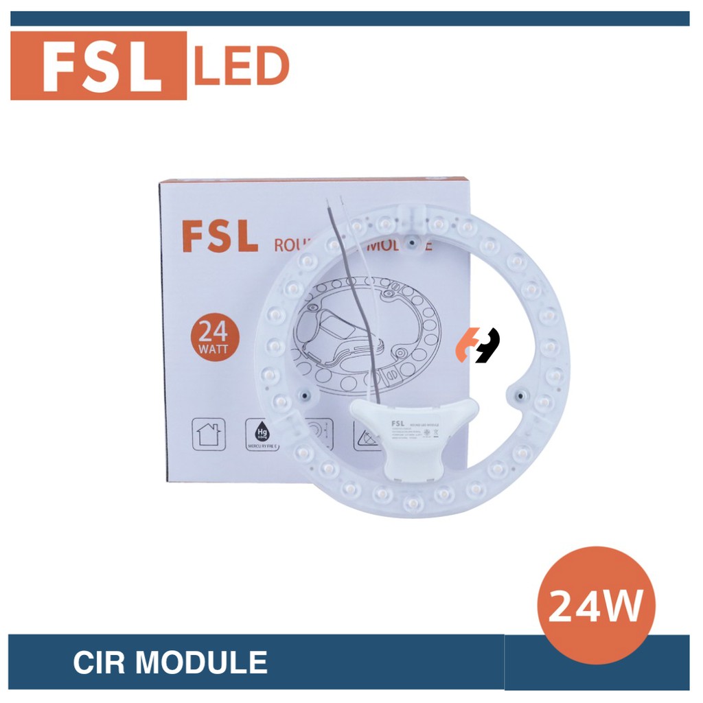 ไฟโมดูลแบบแม่เหล็ก วงกลม FSL-LED CIR Module 24W | Shopee Thailand