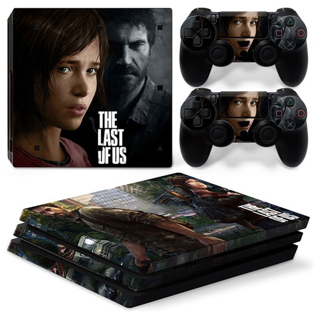 สติกเกอร์ไวนิล The Last of Us PS4 Pro สําหรับคอนโซล PS4 Pro และตัว ...