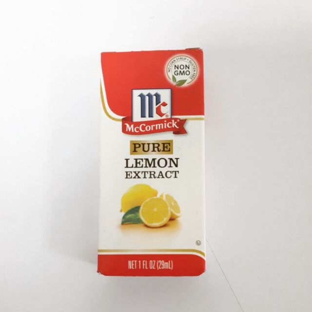 McCormick Pure Lemon Extract 29ml. กลิ่นเลมอน แต่งกลิ่นรสธรรมชาติ ...