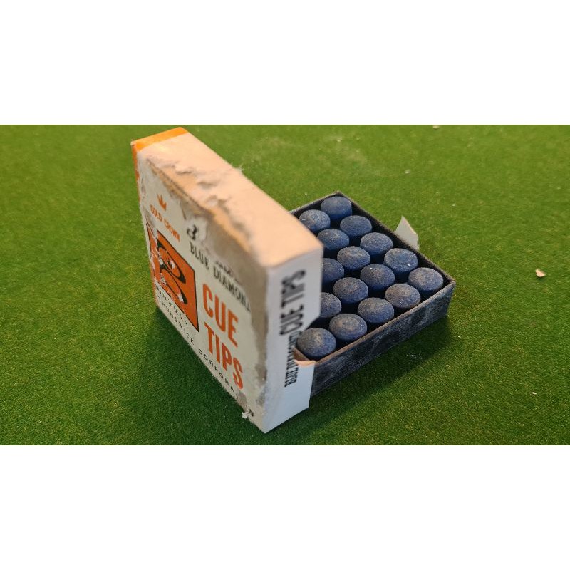 หัวคิวBlue Diamond tipsรุ่นเก่าอายุเกินกว่า50ปีราคาหัวละ100บาท👈👈 Only 1 ...