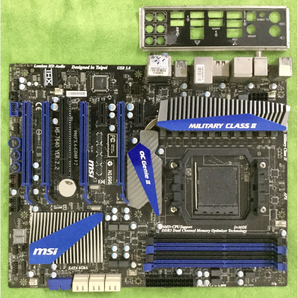 เมนบอร์ด MSI 990FXA-GD80 V2 Socket AM3+ แรไอเท็ม ประกันหมด | Shopee ...