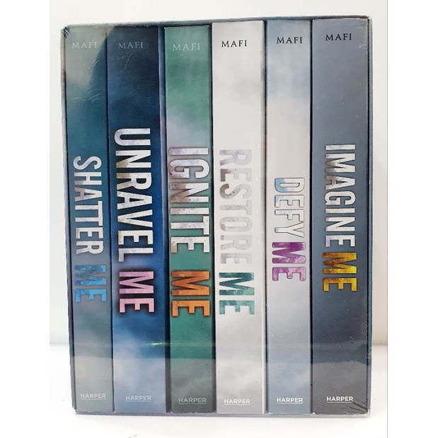 Boxset Shatter Me Series 6-Book : Shatter Me, Unravel Me, Ignite Me ...