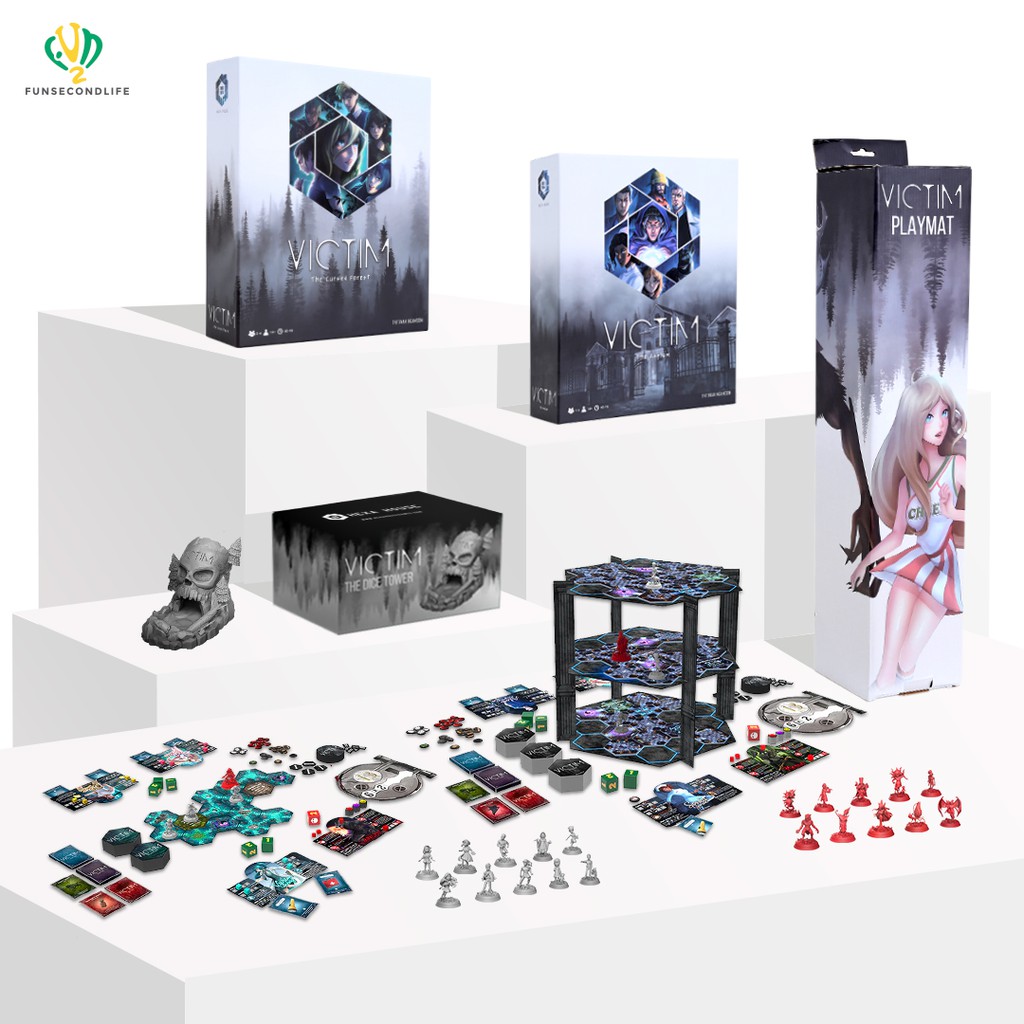 ฺBoardgame Victim : The Evil's Collector Boardgame | Shopee Thailand