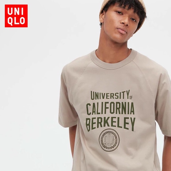 เสื้อยืดแขนสั้น พิมพ์ลาย UC Berkeley สําหรับผู้ชาย และผู้หญิง | Shopee ...