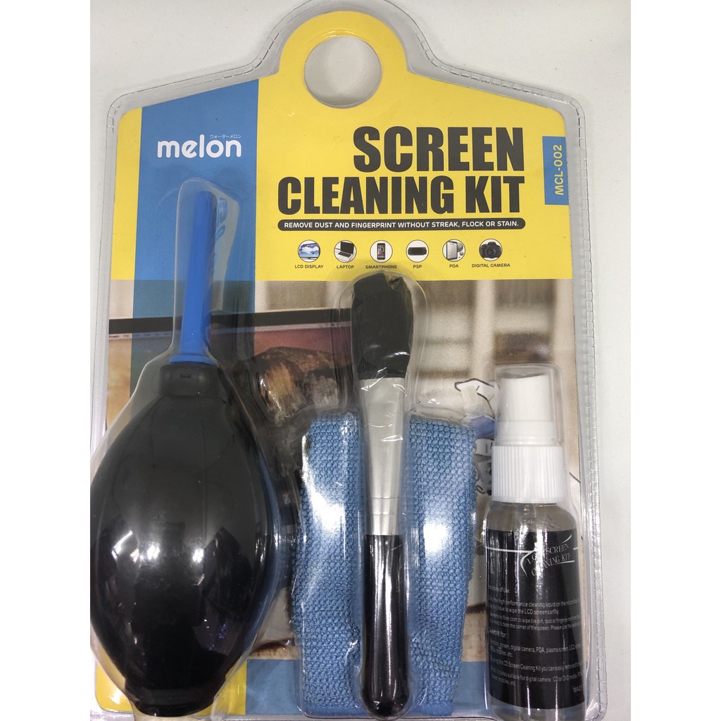 Melon Screen Cleaning SET ชุดน้ำยาทำความสะอาด รุ่น MCL-002 | Shopee ...