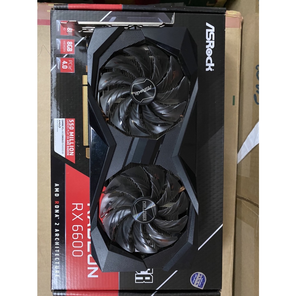 RX 6600 Asrock 8GB ประกันไทย | Shopee Thailand