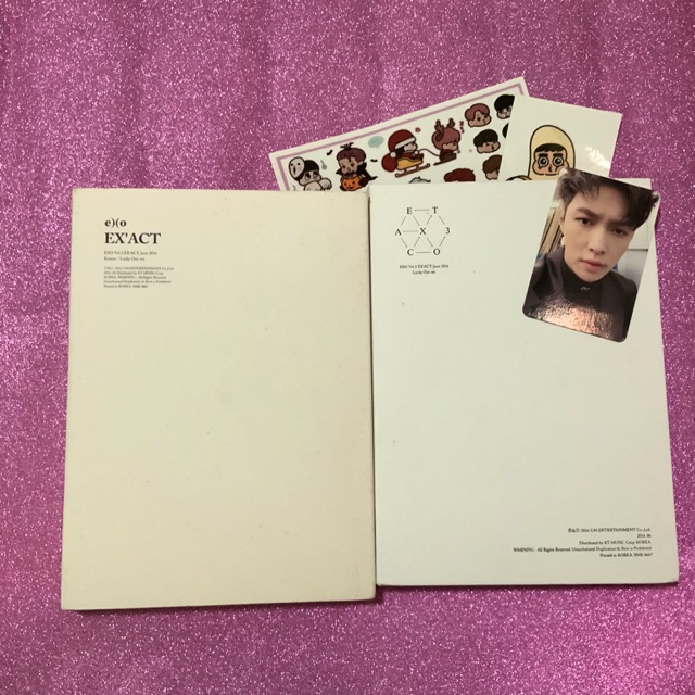 EXO EX’ACT การ์ดเลย์ Lay (อี้ชิง) | Shopee Thailand