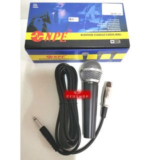 ไมโครโฟน NPE รุ่น DL 680 พร้อมสายยาว 5เมตร | Shopee Thailand