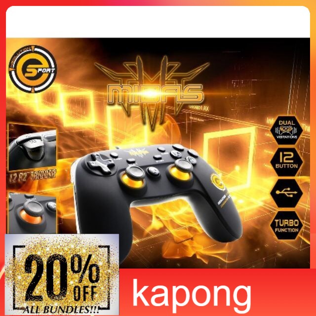 Kapong จอยเกมมิ่ง Neolution E-Sport Midas Gen 2 Gaming Joy Controller ...