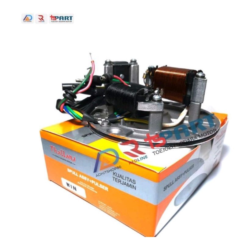 Spol SPOOL ASSY WIN 100 SPOOL CDI โคมไฟ HONDA WIN | Shopee Thailand
