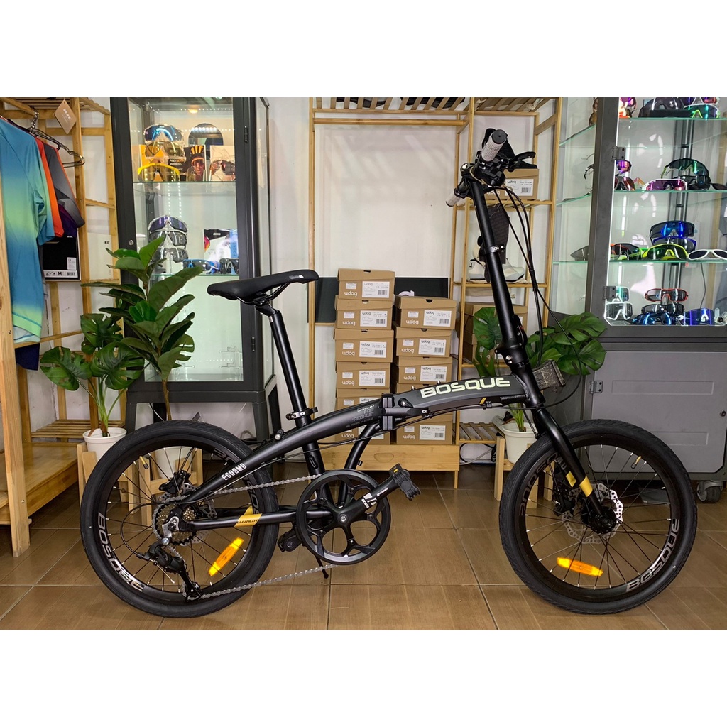จักรยานพับได้ BOSQUE ECOSMO เฟรมอลูมีเนียม 20 นิ้ว เกียร์ 8 สปีด ดิส ...