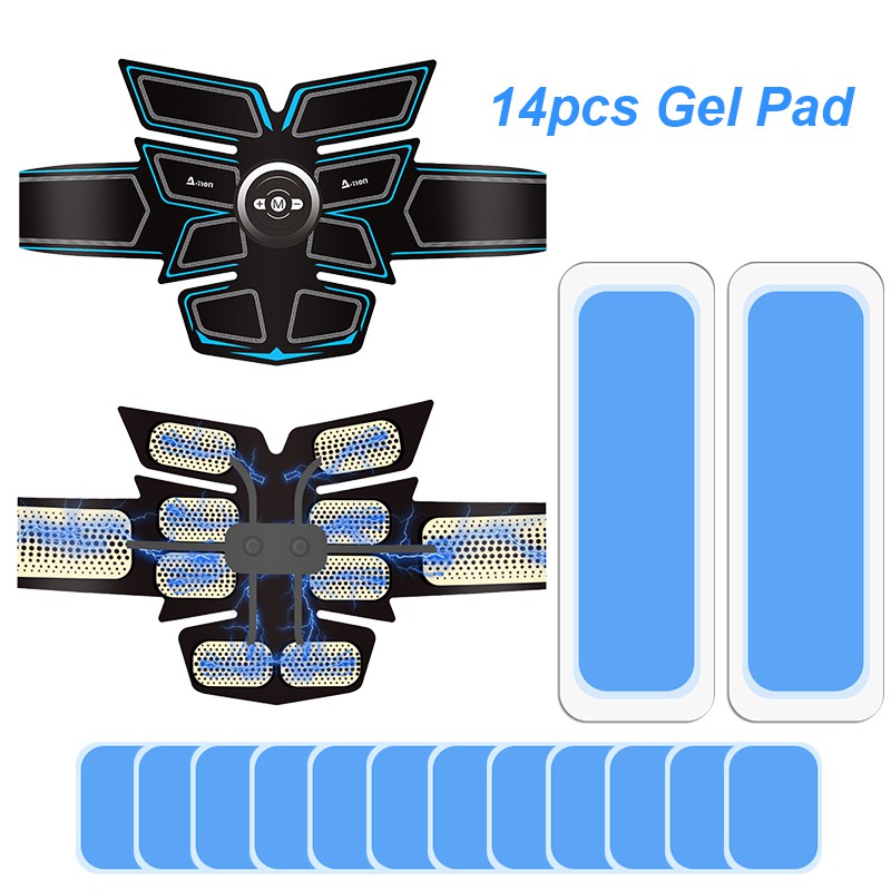14pcs EMS Muscle Trainer Replaces Gel Pad Used For Muscle Training ...