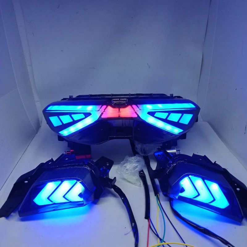 Nmax ใหม่ โคมไฟหน้า หลัง คุณภาพสูง 3IN1 NMAX STOP Lamp NEW 2020-2022 ...
