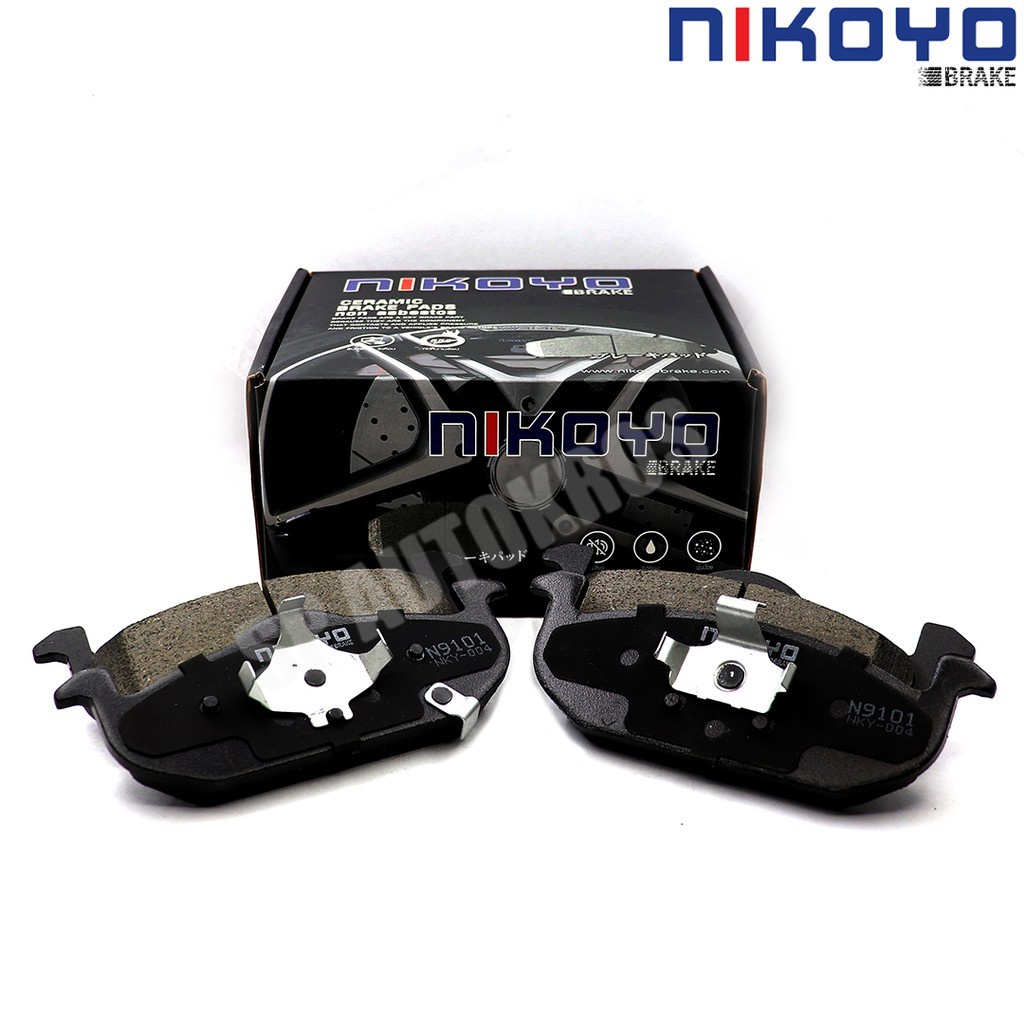 NIKOYO ผ้าเบรคหน้า MG 3 ปี 2015 - ปัจจุบัน N9101 | Shopee Thailand