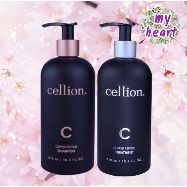 Cellion Hair Shampoo/Treatment 310/310 ml แชมพู ทรีทเม้นท์ สำหรับผมร่วง ...