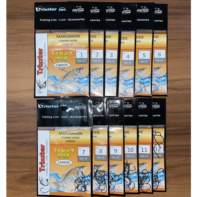 Marusode TRIXSTER FISHING HOOK (1054) ประเภทเล็ก | Shopee Thailand