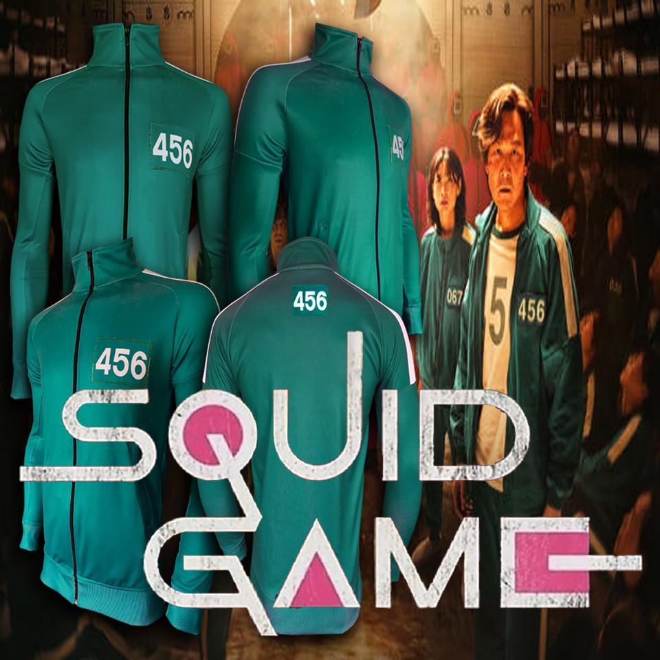 [พร้อมส่ง]SQUID GAME ชุดเสื้อ-กางเกง ชุดผู้เข้าแข่งขันสควิดเกม (เล่น ...