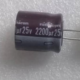 2200uf Capacitor 25V คาปาซิเตอร์ ญี่ปุ่น Nichicon PW ชนิด low impedance ขนาด 18x20 mm | Shopee ...