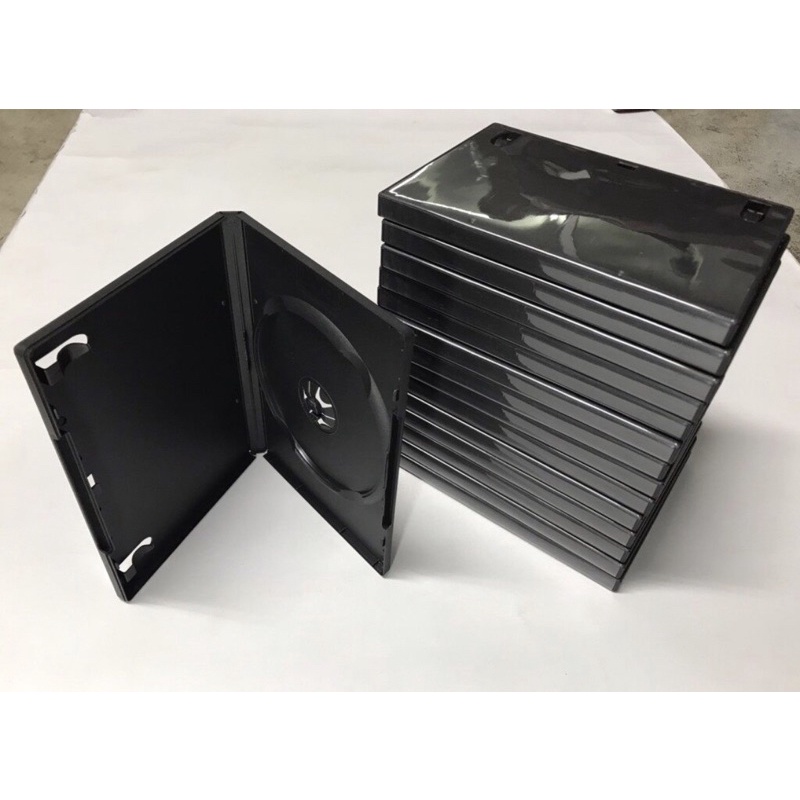 กล่องใส่แผ่น CD DVD แบบดำทึบ ใส่ได้ 1 แผ่น | Shopee Thailand