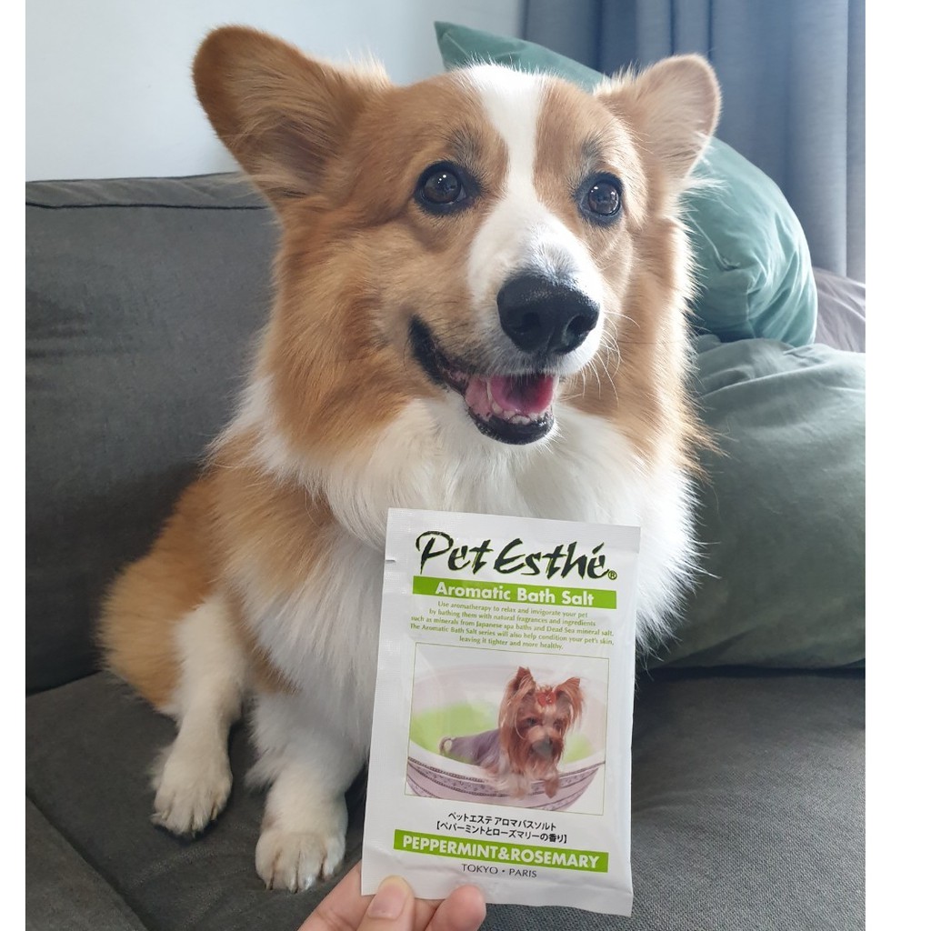 Pet Esthe เกลือสปาสัตว์เลี้ยง Aromatic Bath Salt 15g. มีให้เลือก 6 ...