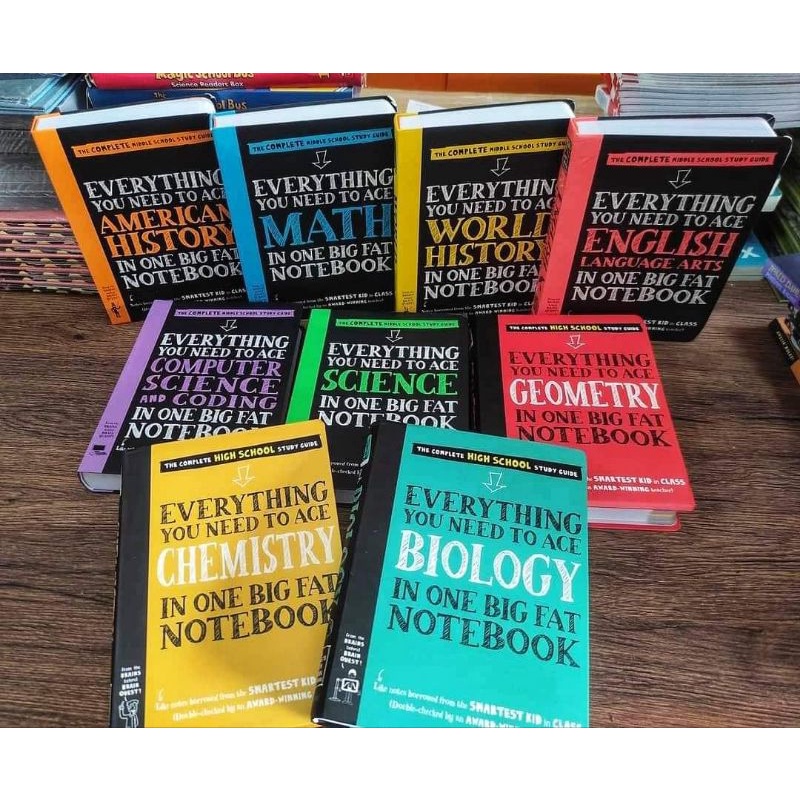 Big Fat Notebook/Science/Math/English/World history/American History ...