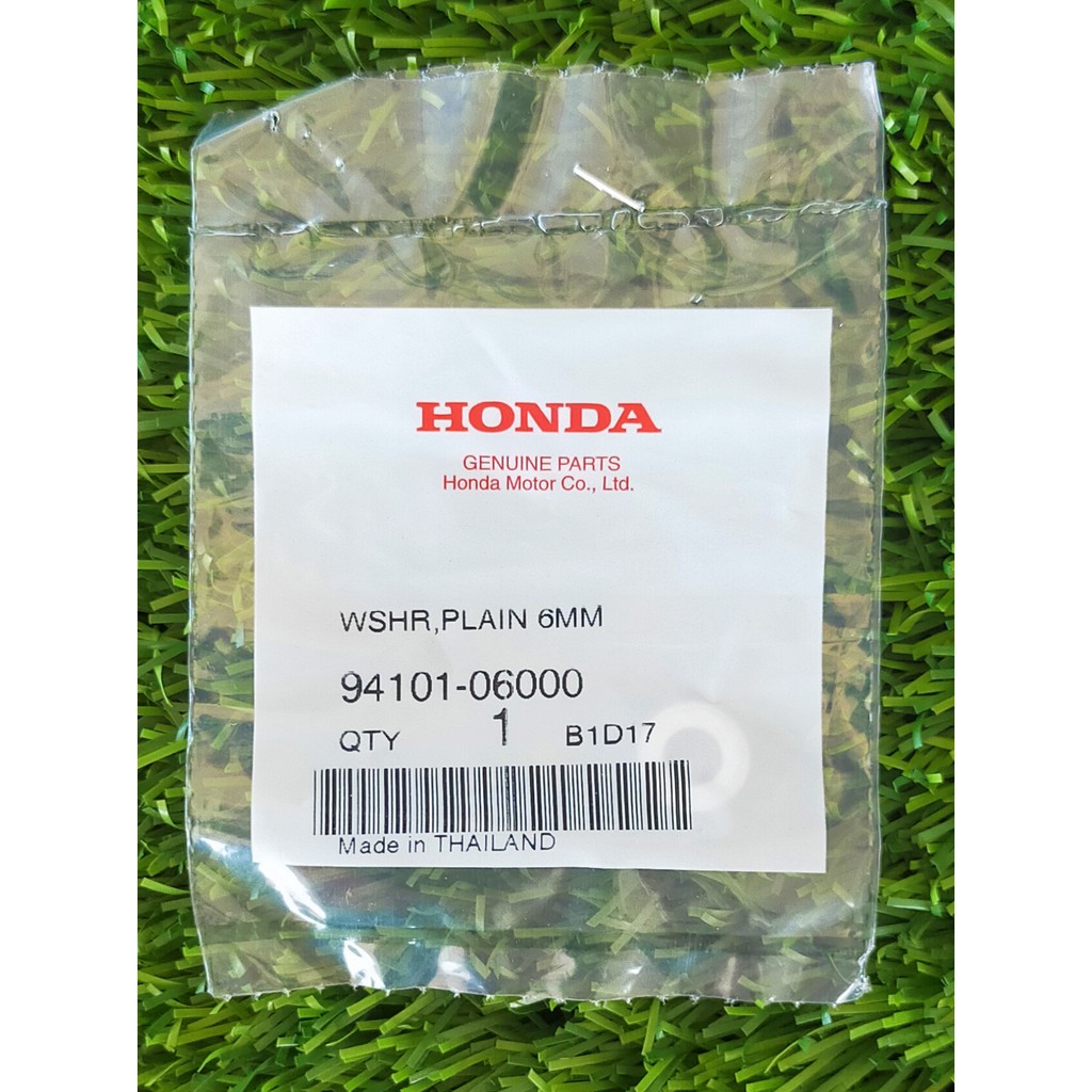 94101-06000 แหวนรอง, 6 มม. Honda แท้ศูนย์ | Shopee Thailand