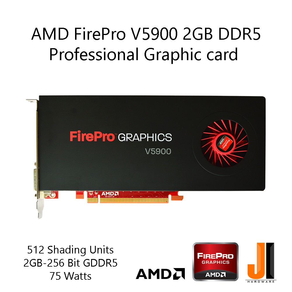 AMD FirePro V5900 2GB DDR5 (มือสอง) | Shopee Thailand