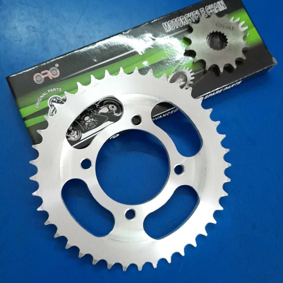 Ktns GP125 - [4 รู] โซ่ 428H + ชุดเกียร์เฟือง FR+RR [ Type A, Type B ] | Shopee Thailand