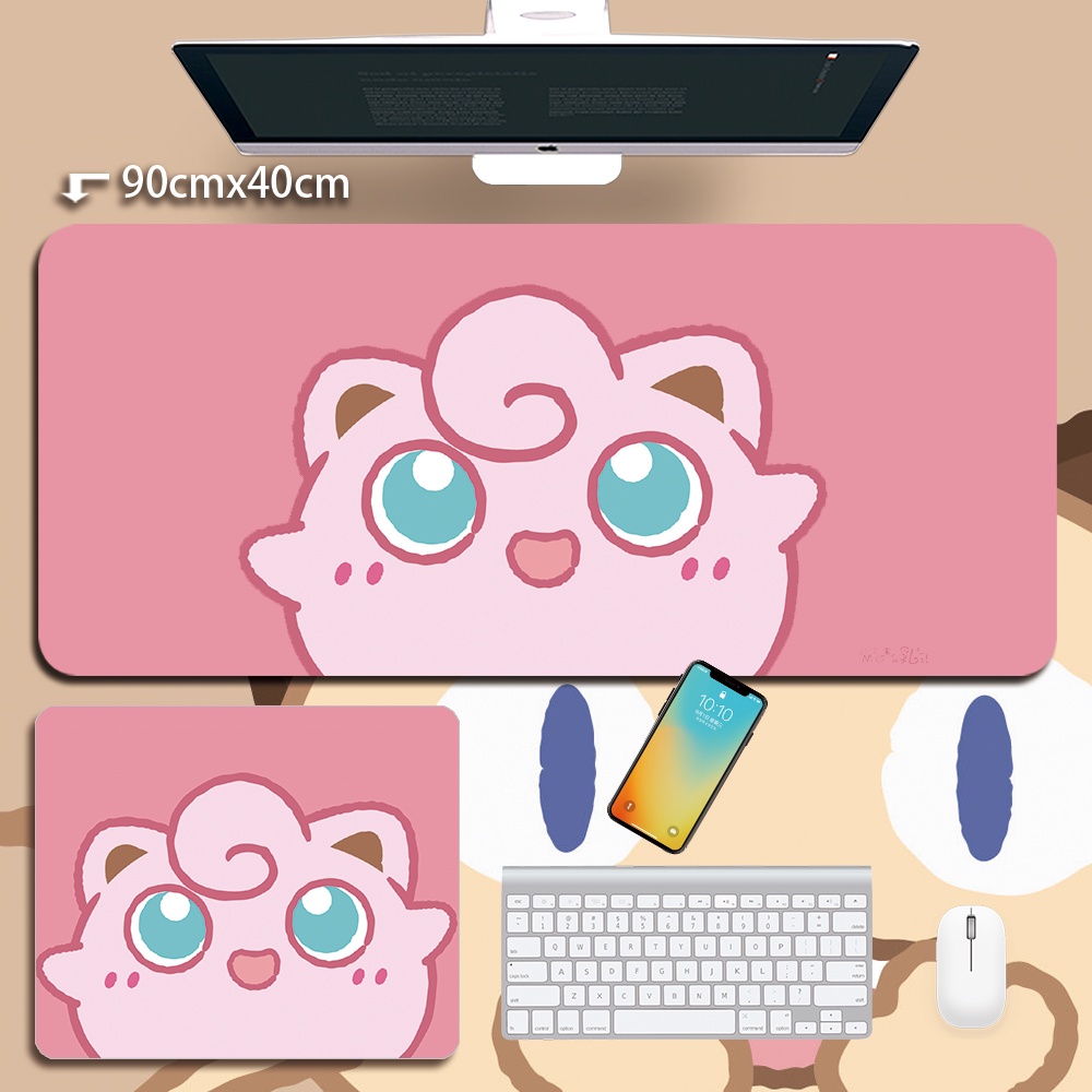 psyduck Pokémon Mouse Pad Eevee Anime Gengar Computer Pad Togepi New ...
