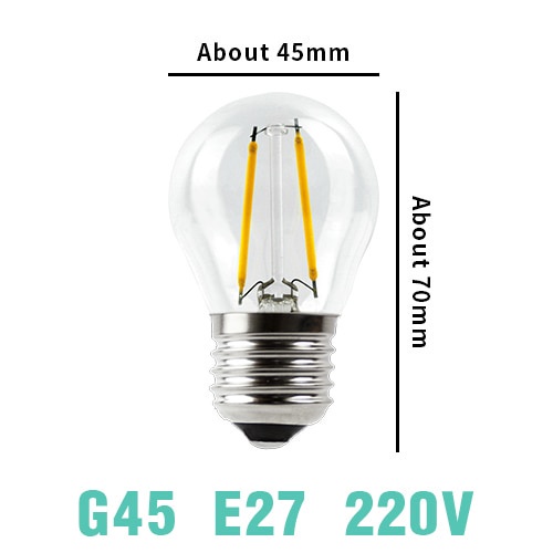 หลอดไฟ LED E14 E27 หรี่แสงได้ 2W 4W 6W สไตล์วินเทจ | Shopee Thailand