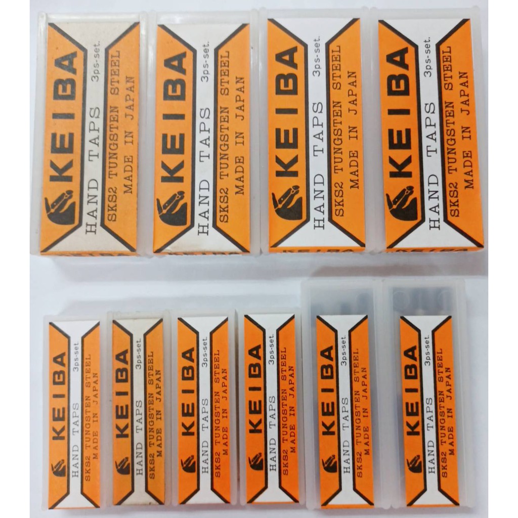 ต๊าปมือ(เกลียวมิล) KEIBA 3ตัว/ชุด M2-M14 MADE IN JAPAN มีหลายขนาดให้เลือก สินค้าคุณภาพ ถูกที่สุด ...