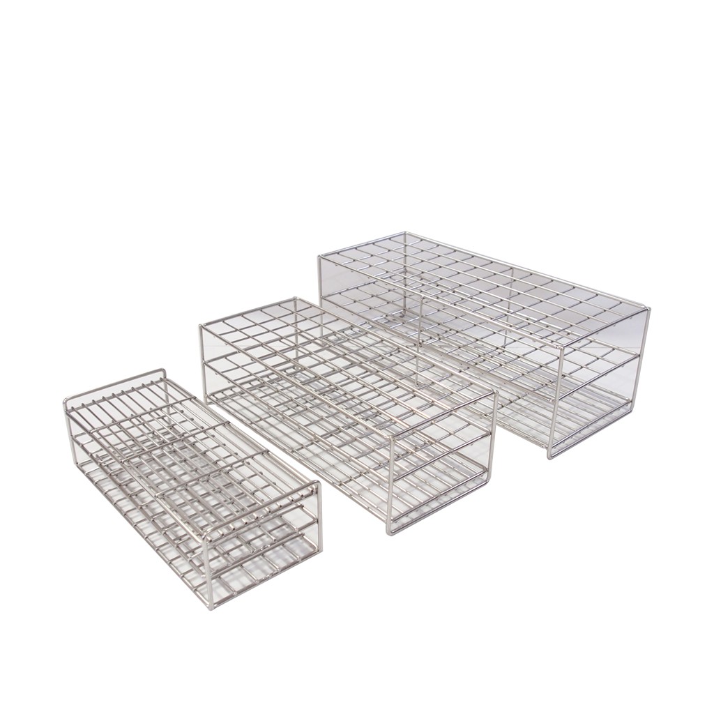 ที่วางหลอดทดลองสแตนเลส 5 x 12 ช่อง (Test Tube Rack 5 x 12 Format ...