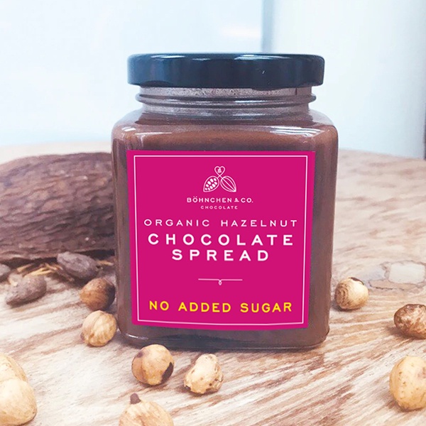 HAZEL NUT CHOCOLATE SPREAD - SMOOTH CHOC CREAM / NO ADDED SUGAR: เฮเซล ...