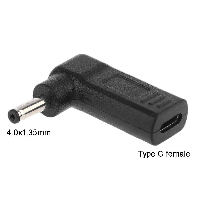 R* Power Adapter Type C Female to 4.0x1.35mm Male Plug Connector for A ...