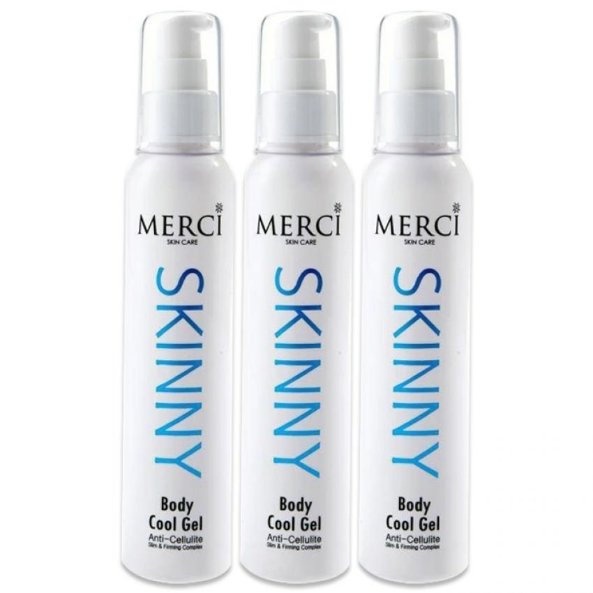 Merci Skinny Body Cool Gel เมอร์ซี่ สกินนี่ บอดี้ คูลเจล (3 กล่อง ...